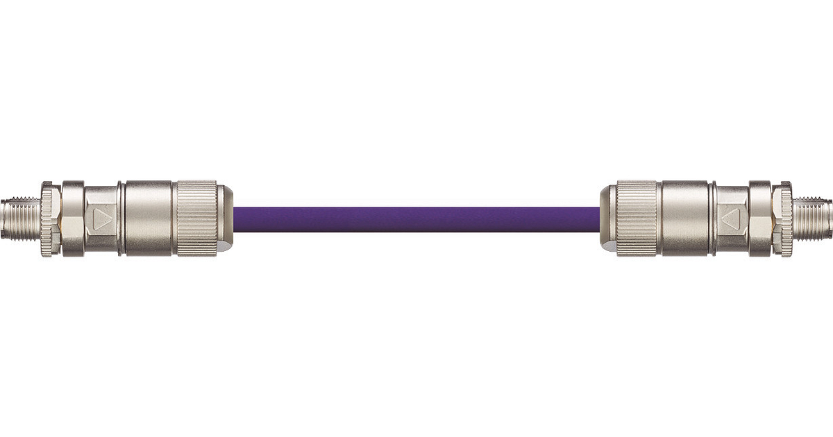 Harnessed CAT5e Cables, PVC Oil-resistant, Connector A: Telegaertner ...