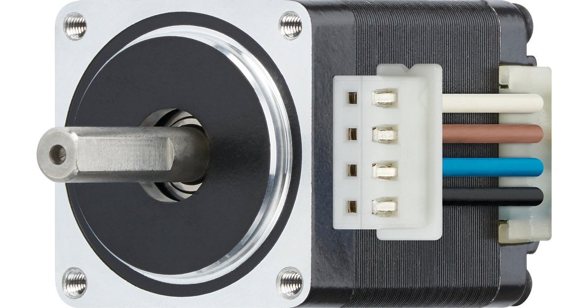 drylin® E stepper motor, stranded wires with JST connector, short ...