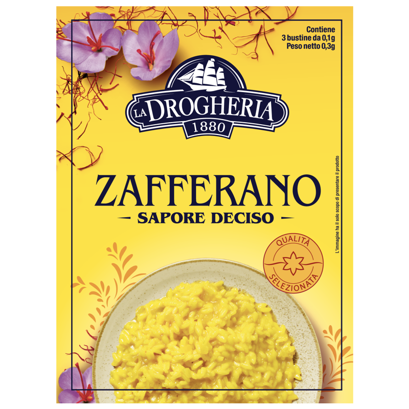 Zafferano spezia in bustine | Drogheria