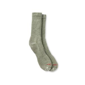 Unisex Full Crew Socks in Olive 97664 | Red Wing Heritage