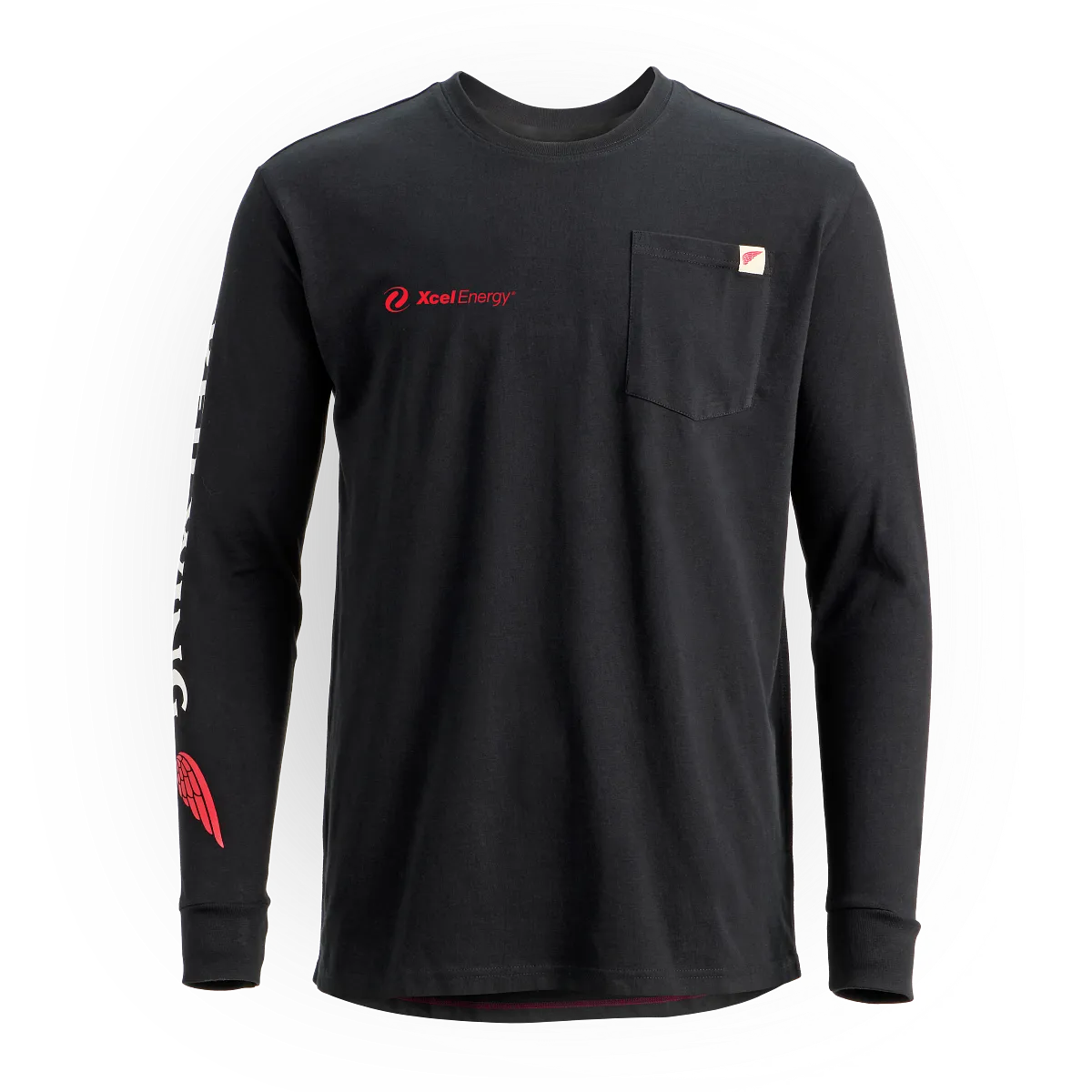 Men's Long Sleeve Classic Pocket Tee in Black 69581 | Red Wing Shoes