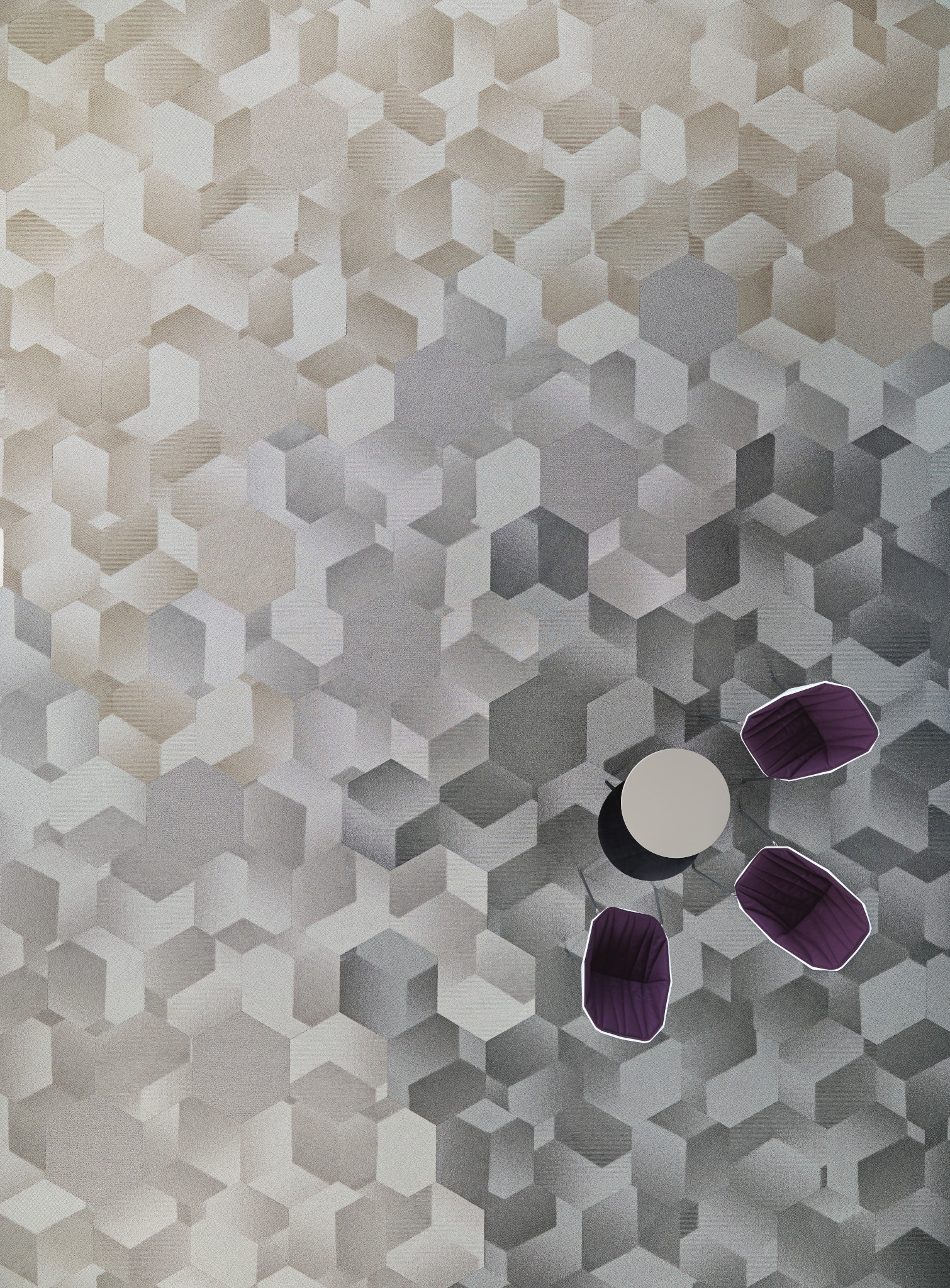 Shaw Contract Hexagon Carpet Tiles | www.cintronbeveragegroup.com