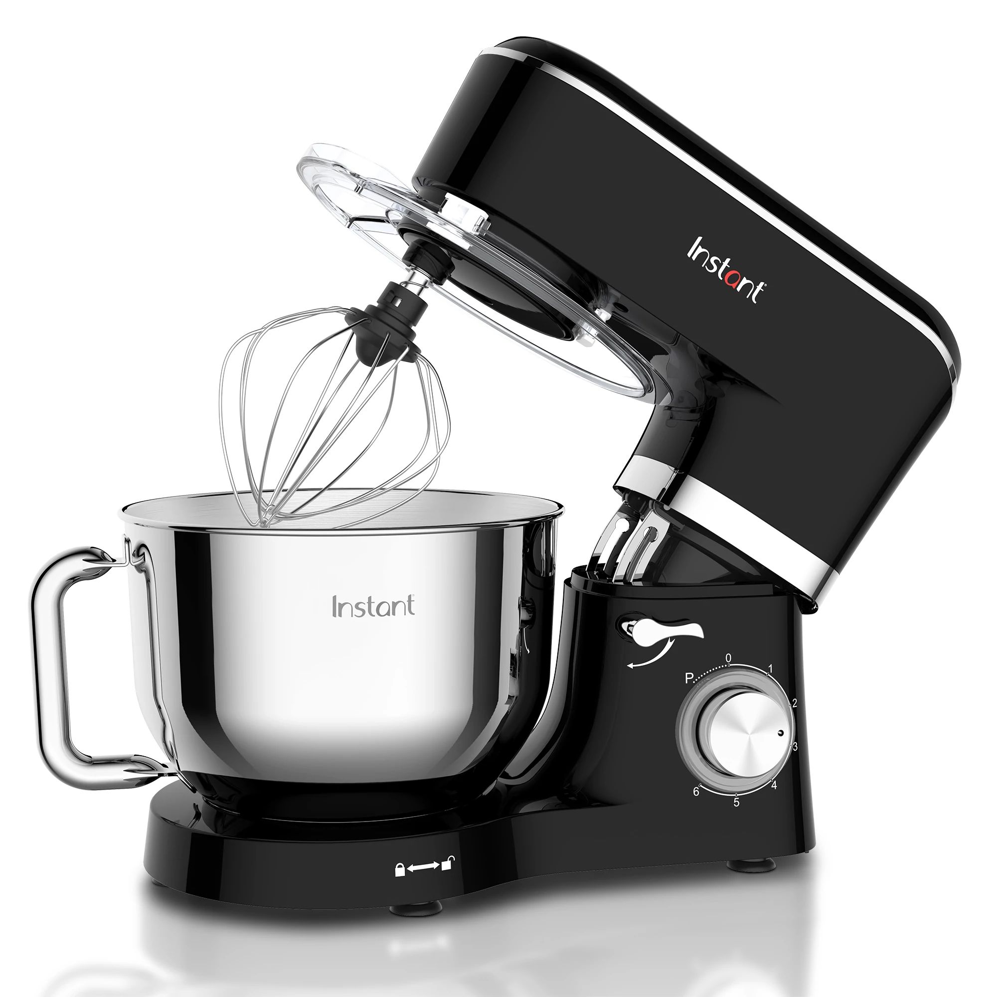 Instant 6 3 quart Stand Mixer Black Corningware